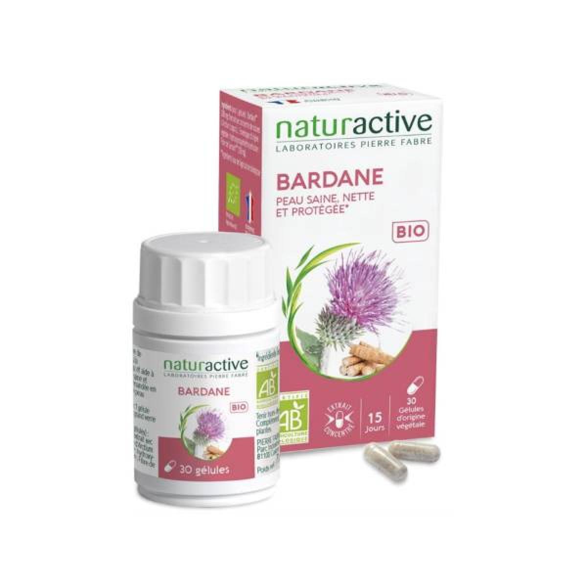 NATURACTIVE Bardane bio 30 gélules - Parapharmacie - Pharmarket