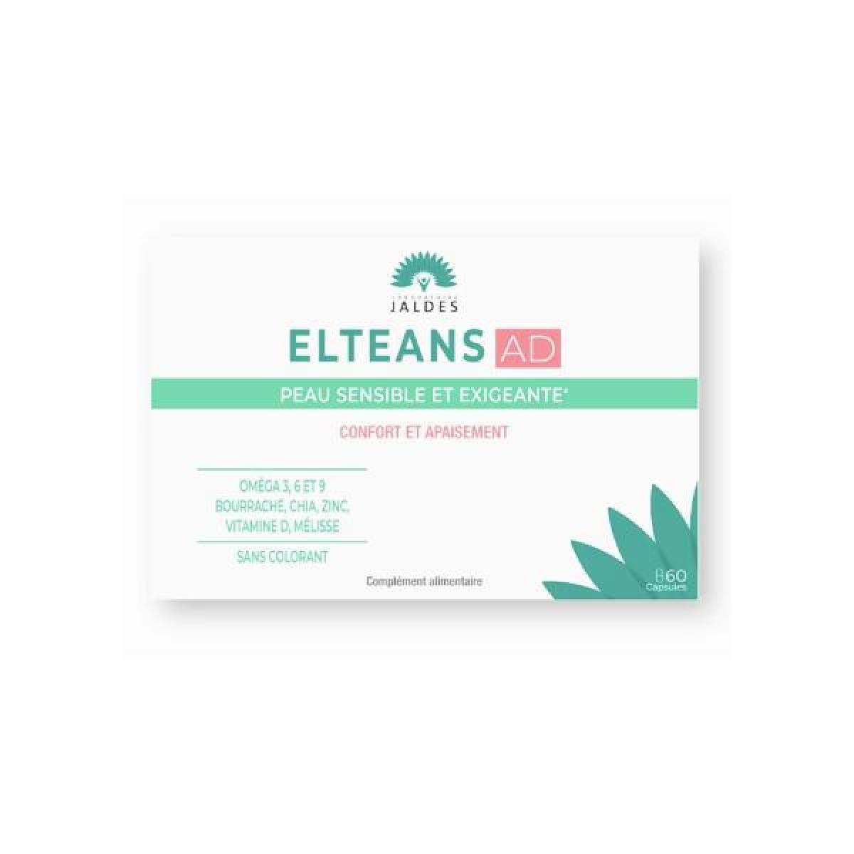 JALDES Elteans AD 60 capsules - Parapharmacie - Pharmarket