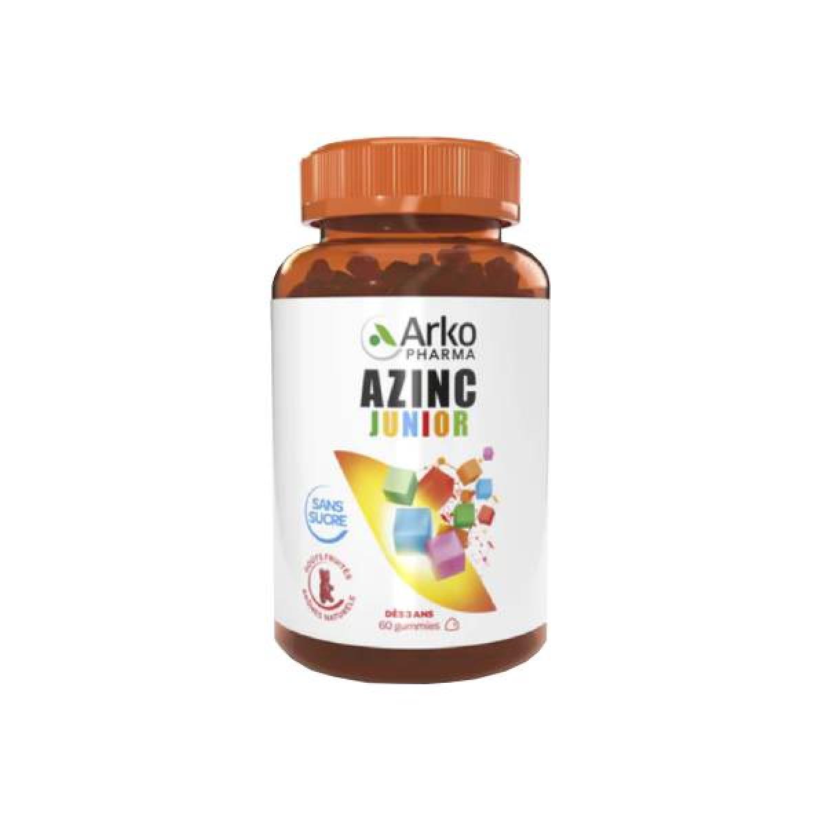 ARKOPHARMA Azinc junior 60 gummies - Parapharmacie - Pharmarket