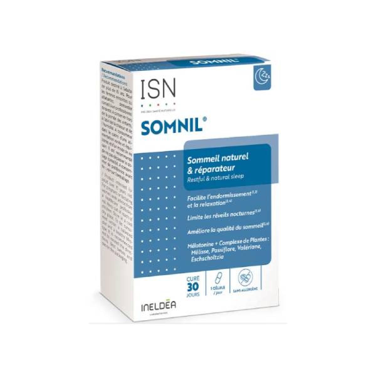 INELDEA Somnil 30 gélules - Parapharmacie - Pharmarket