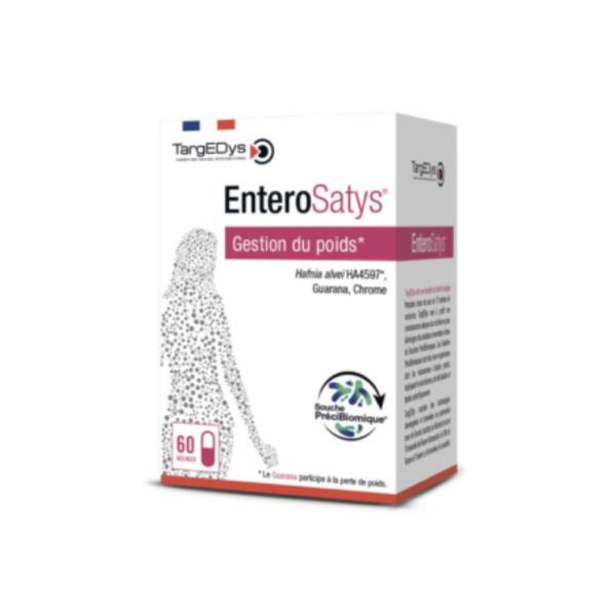 TARGEDYS EnteroSatys gestion du poids 60 gélules - Parapharmacie ...
