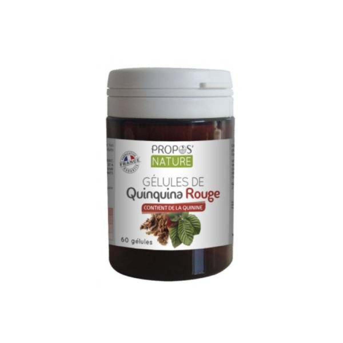 PROPOS'NATURE 60 gélules de quinquina rouge - Parapharmacie - Pharmarket