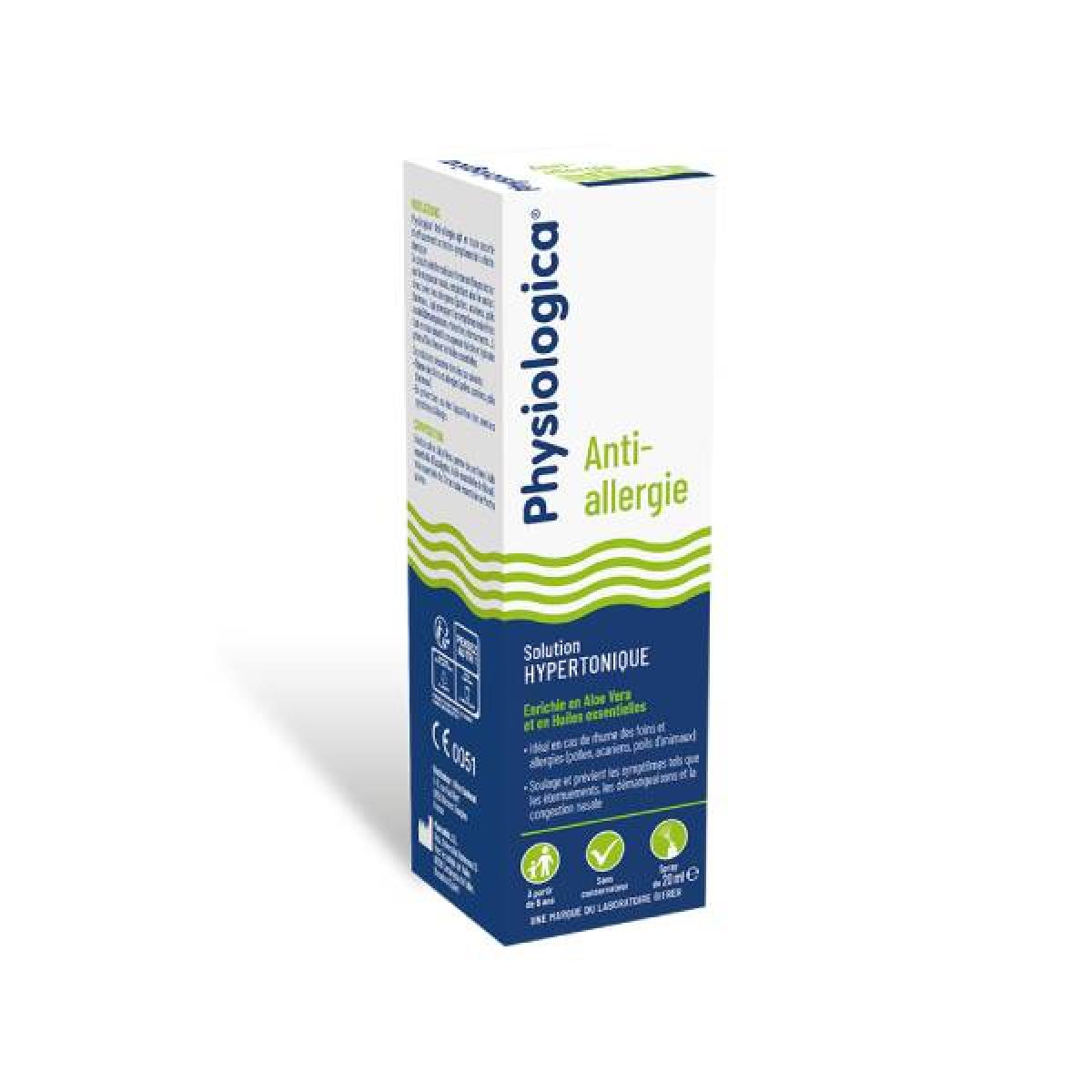 GIFRER Physiologica solution hypertonique anti-allergie 20ml ...