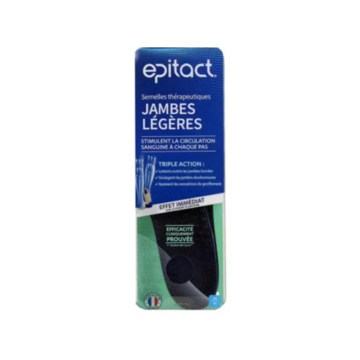 EPITACT Semelles thérapeutiques jambes légères taille : 39-41 ...