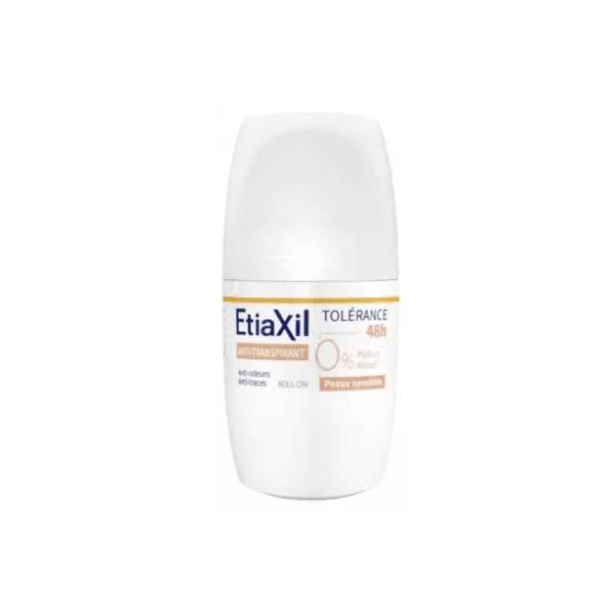 ETIAXIL Tolérance anti-transpirant peaux sensibles roll-on 50ml ...