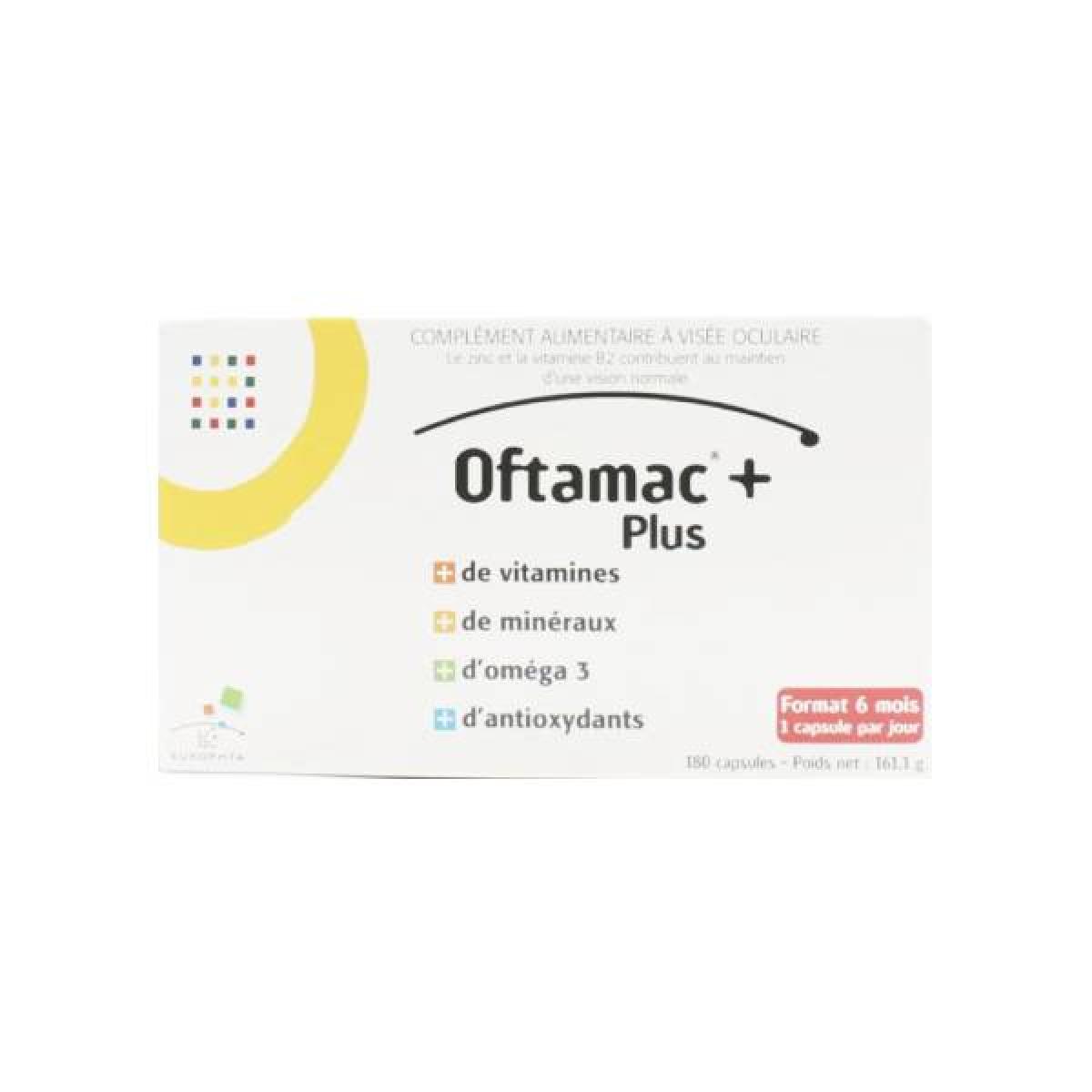 THEA Oftamac + plus 60 capsules - Parapharmacie - Pharmarket