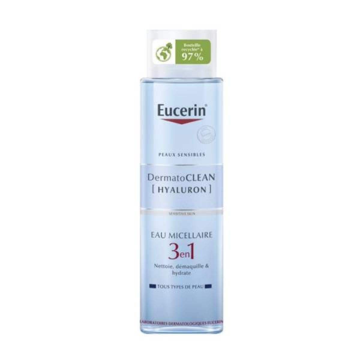 EUCERIN DermatoClean hyaluron lotion micellaire 3en1 400ml ...