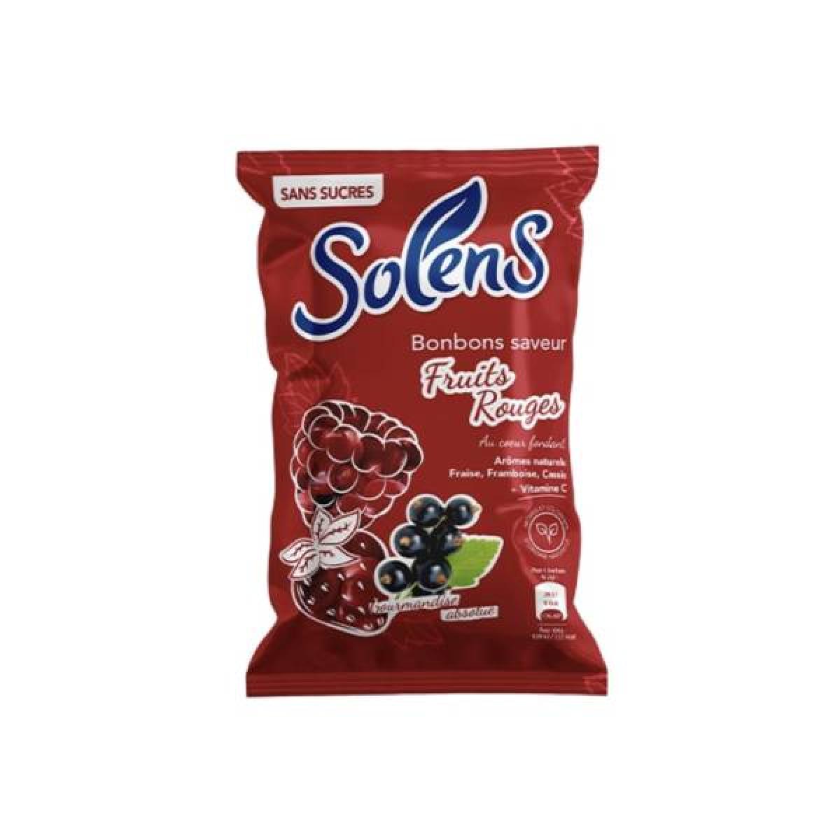 OMEGA PHARMA Solens bonbons saveur fruits rouges 100g - Parapharmacie ...