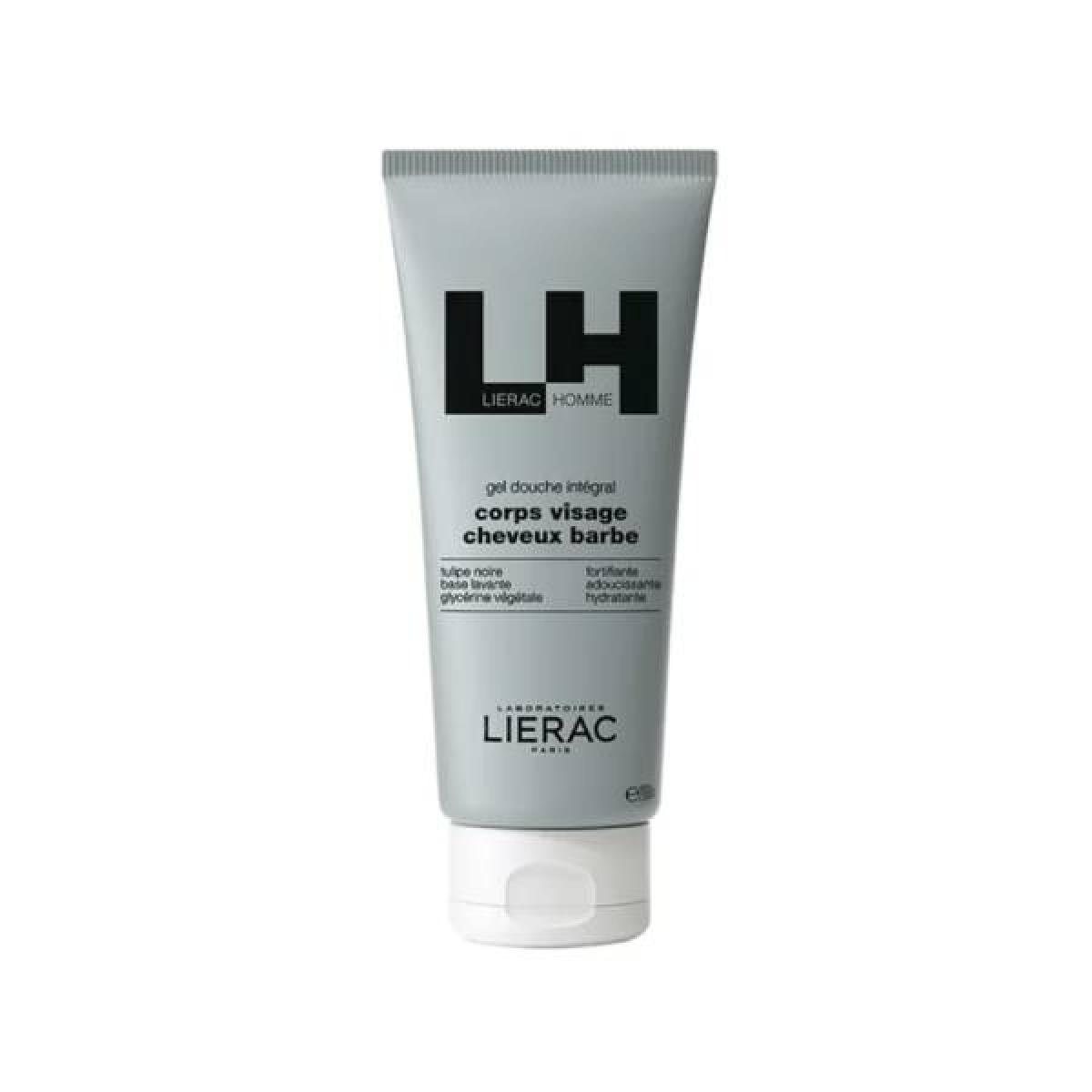 LIERAC Homme gel douche intégral 50ml - Parapharmacie - Pharmarket