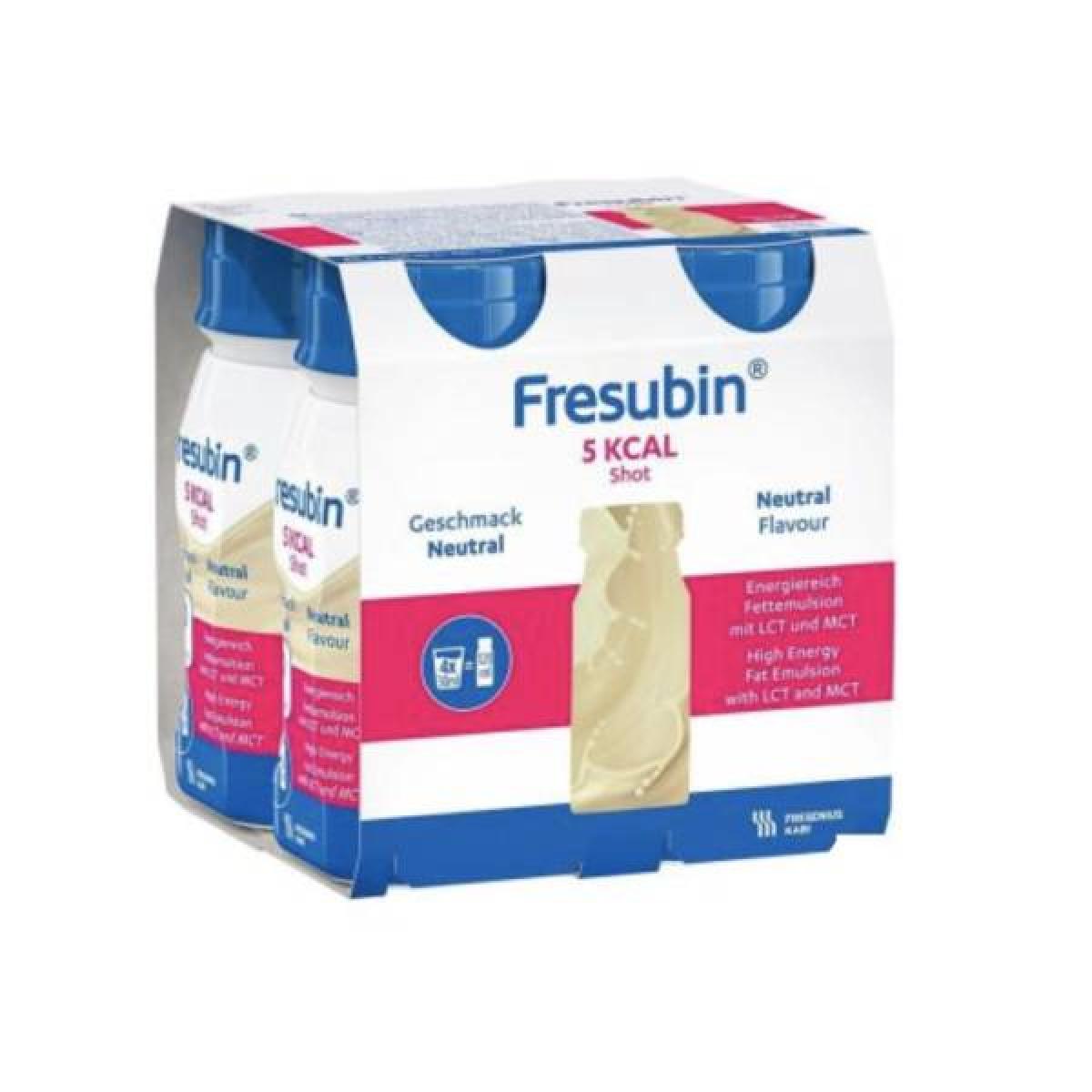 FRESUBIN 5 kcal shot neutre 4x125ml - Parapharmacie - Pharmarket