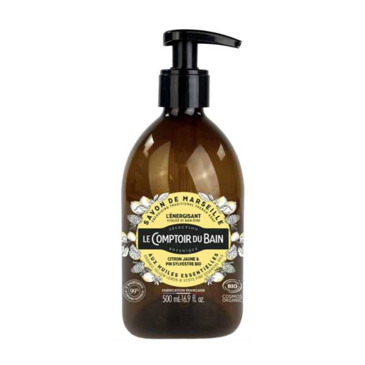 LE COMPTOIR DU BAIN Savon de Marseille l'énergisant aux huiles ...