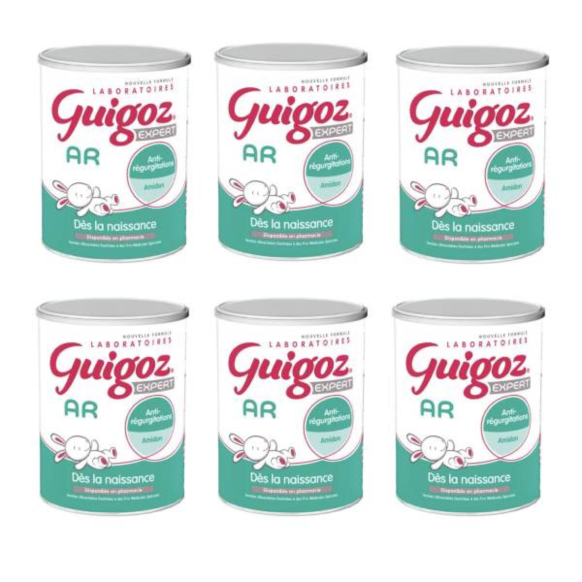 GUIGOZ Expert AR 1er âge lot 6x800g - Parapharmacie - Pharmarket