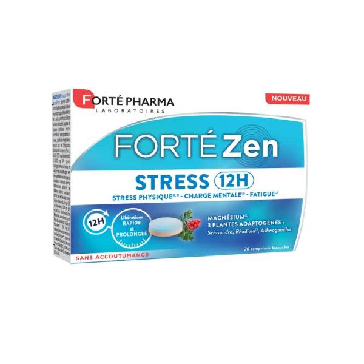 FORTÉ PHARMA Fortezen stress 12h 20 comprimés - Parapharmacie - Pharmarket