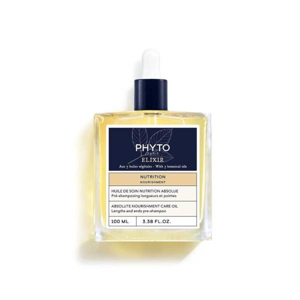 PHYTO Elixir huile de soin nutrition absolue 100ml - Parapharmacie ...