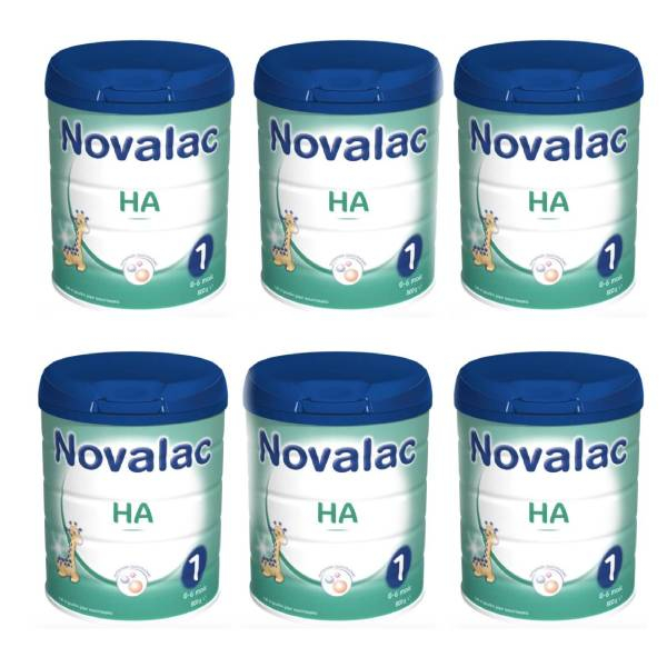 NOVALAC HA 1er âge lot 6x800g - Parapharmacie - Pharmarket