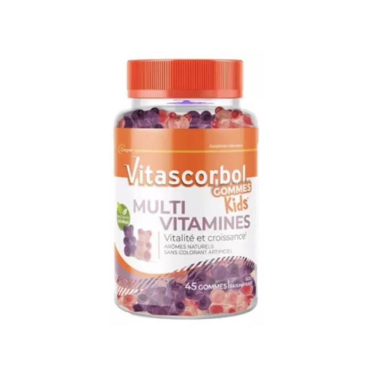 COOPER Vitascorbol Kids multivitamines 45 gummies - Parapharmacie ...