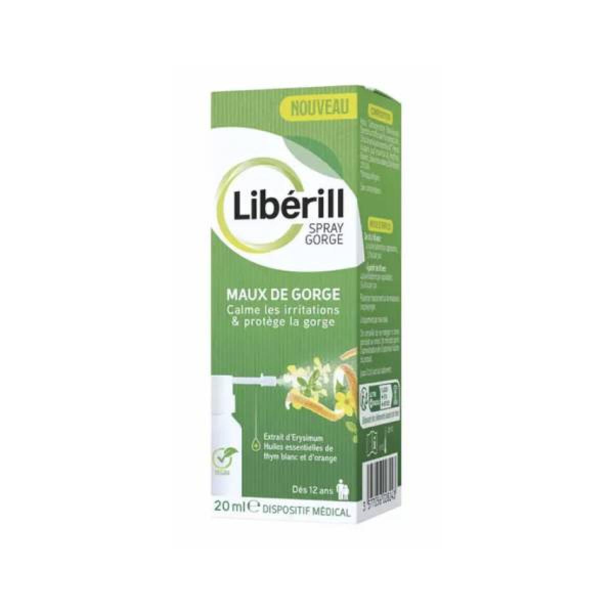 PIERRE FABRE Drill libérill spray gorge 20ml - Parapharmacie - Pharmarket