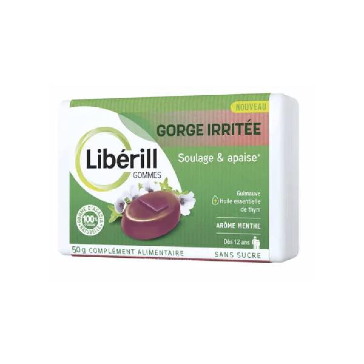 PIERRE FABRE Drill libérill gommes gorge irritée 50g - Parapharmacie ...