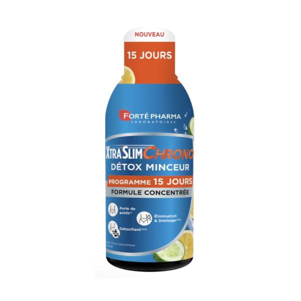 FORTÉ PHARMA XtraSlim chrono détox minceur 450ml - Parapharmacie ...