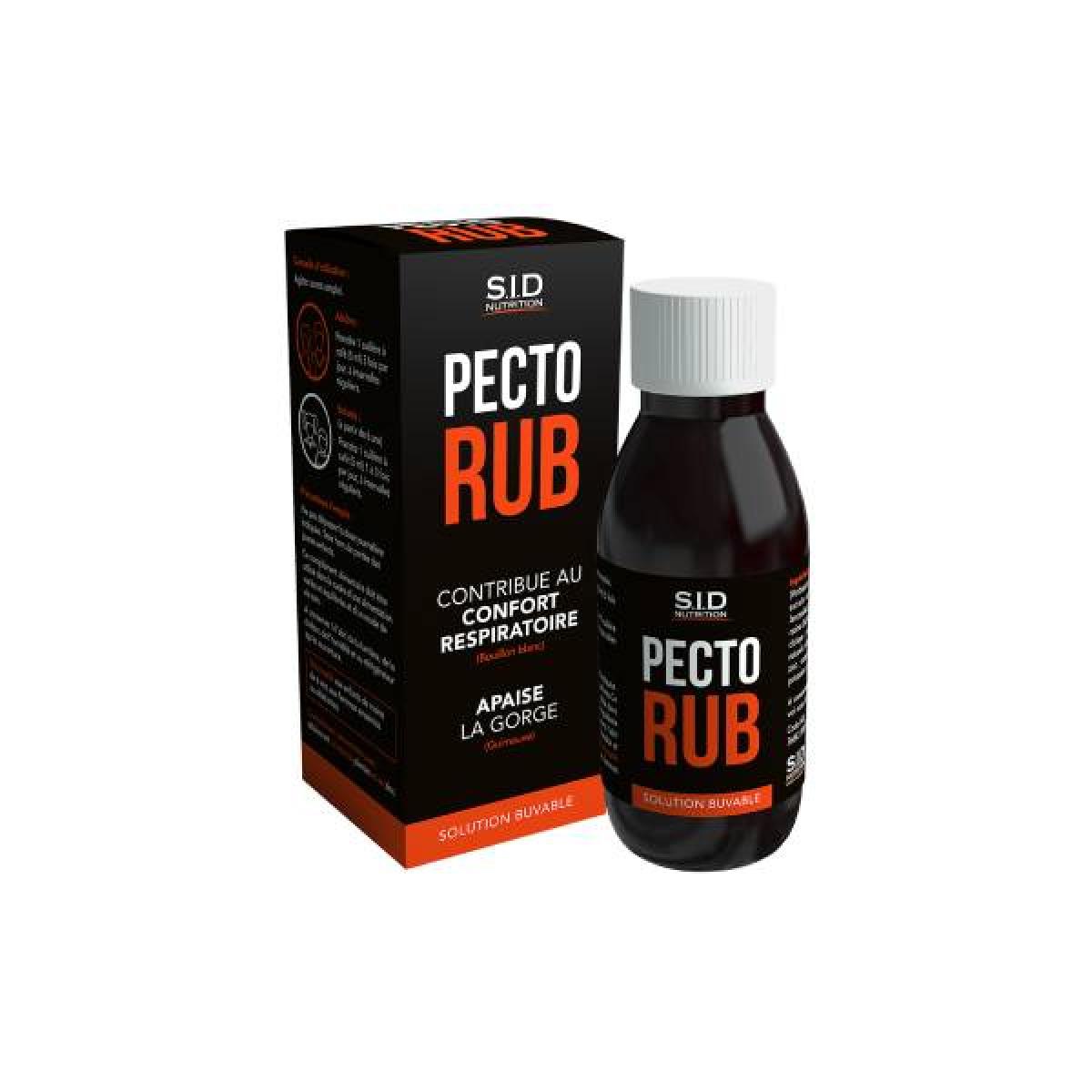 SID NUTRITION Pecto rub 125ml - Parapharmacie - Pharmarket