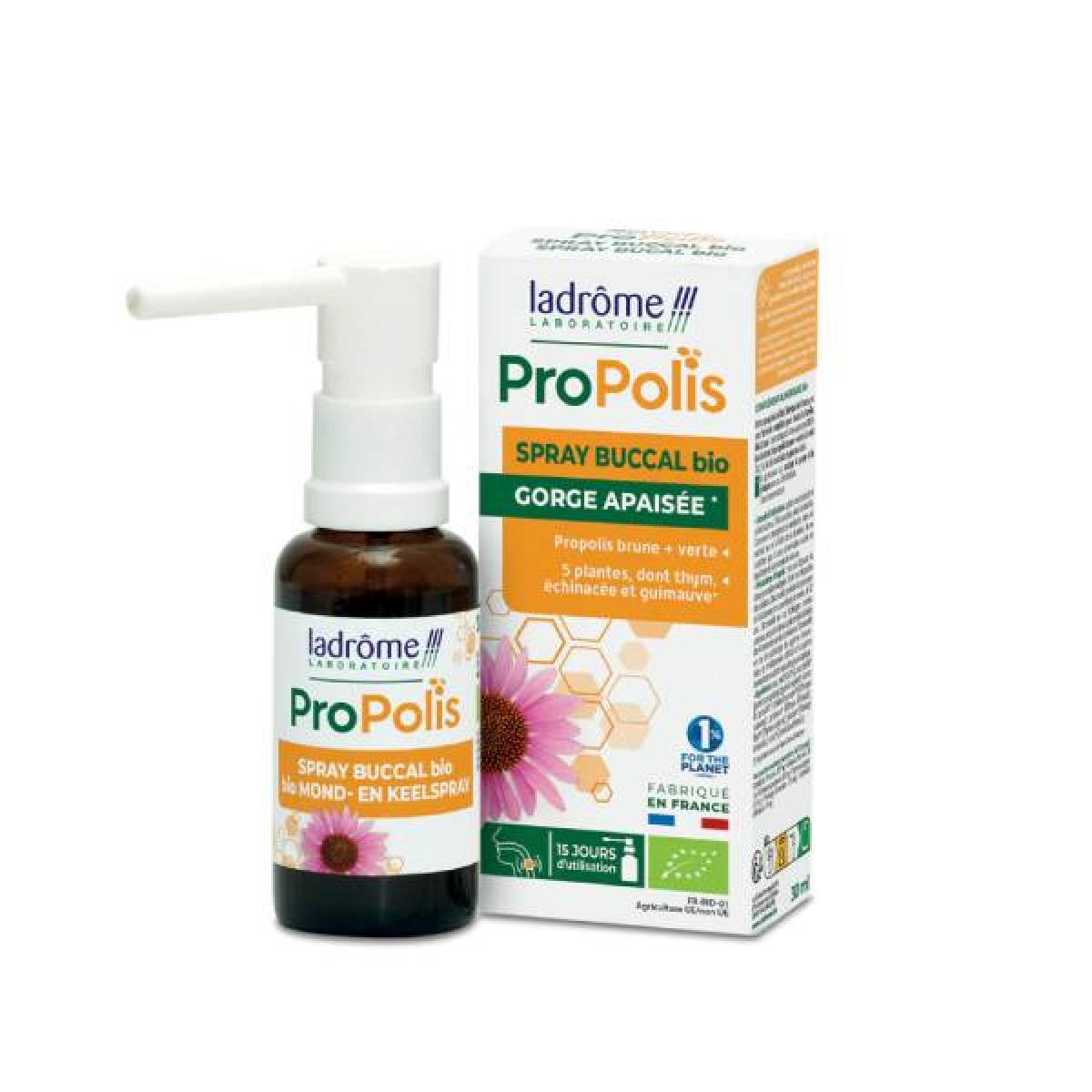 LADRÔME Propolis spray buccal gorge apaisée bio 30ml - Parapharmacie ...
