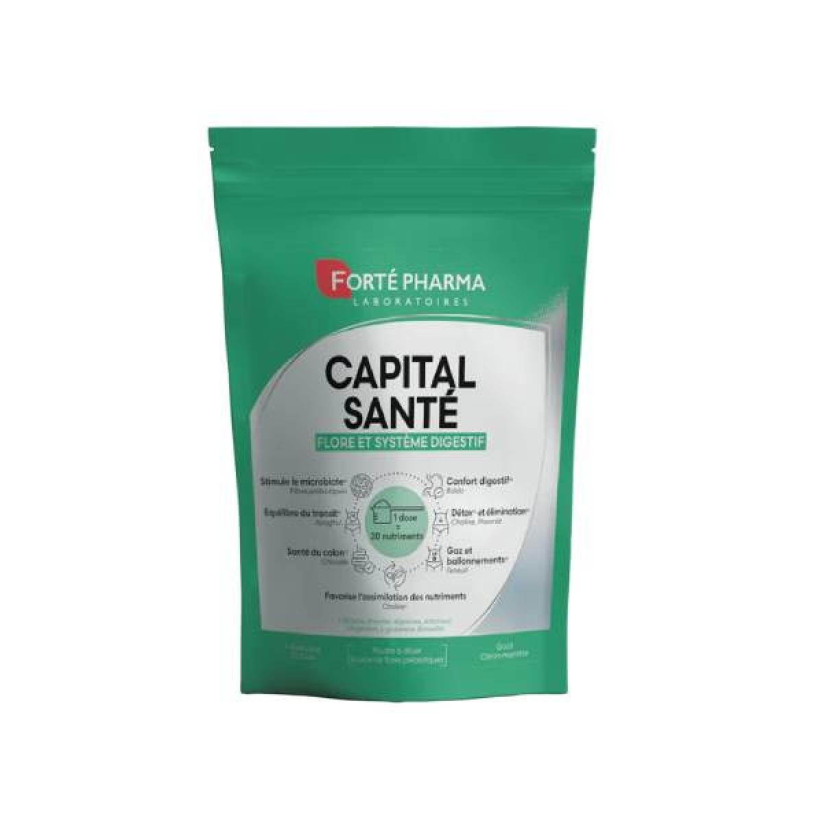 FORTÉ PHARMA Capital santé flore et système digestif goût citron-menthe ...