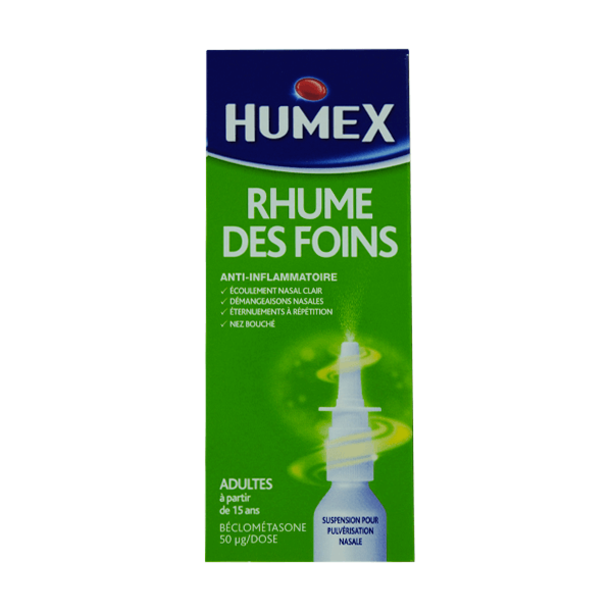 HUMEX Rhume des foins à la béclométasone pour pulvérisation nasale 100 ...