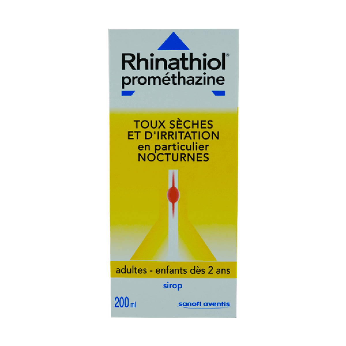 SANOFI Rhinathiol promethazine sirop 200ml - Médicaments - Pharmarket