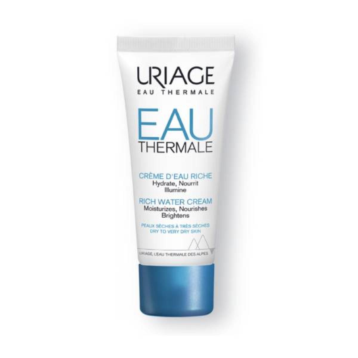 URIAGE Eau thermale crème d'eau riche 40ml - Parapharmacie - Pharmarket