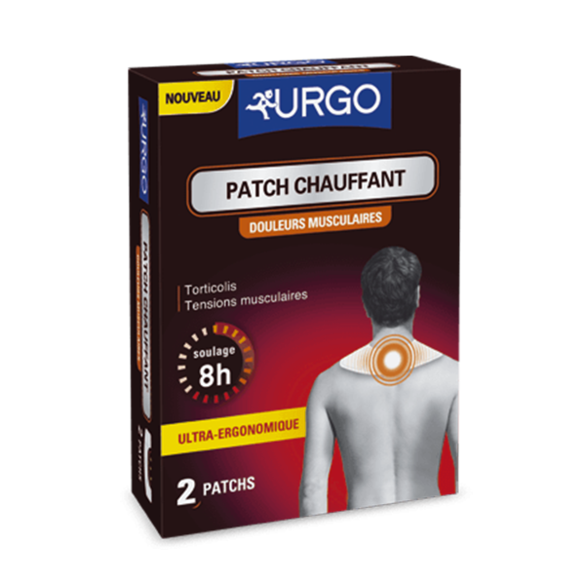 URGO Patch chauffant douleurs musculaires peau 2 patchs - Parapharmacie ...