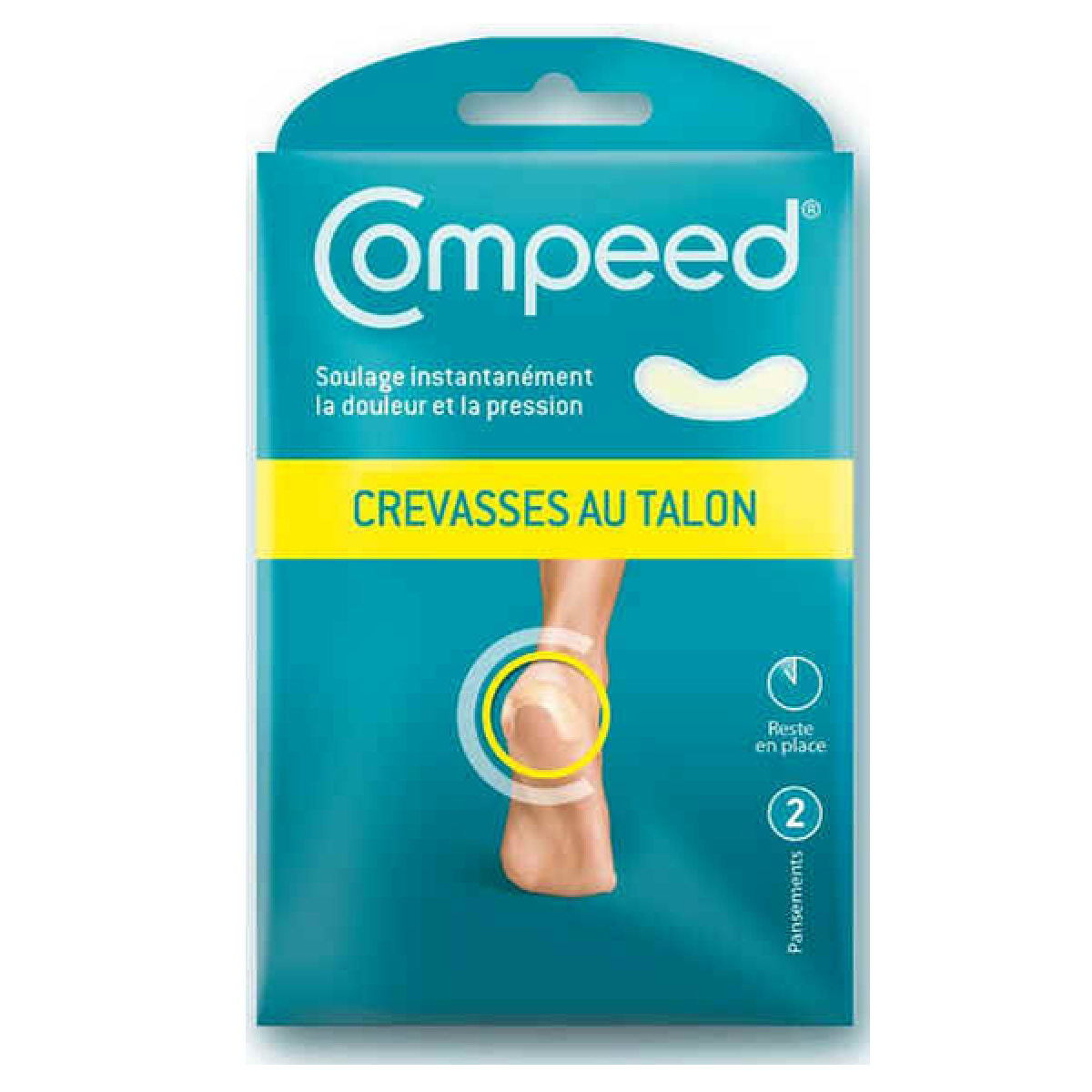 COMPEED Crevasse au talon 2 pansements - Parapharmacie - Pharmarket
