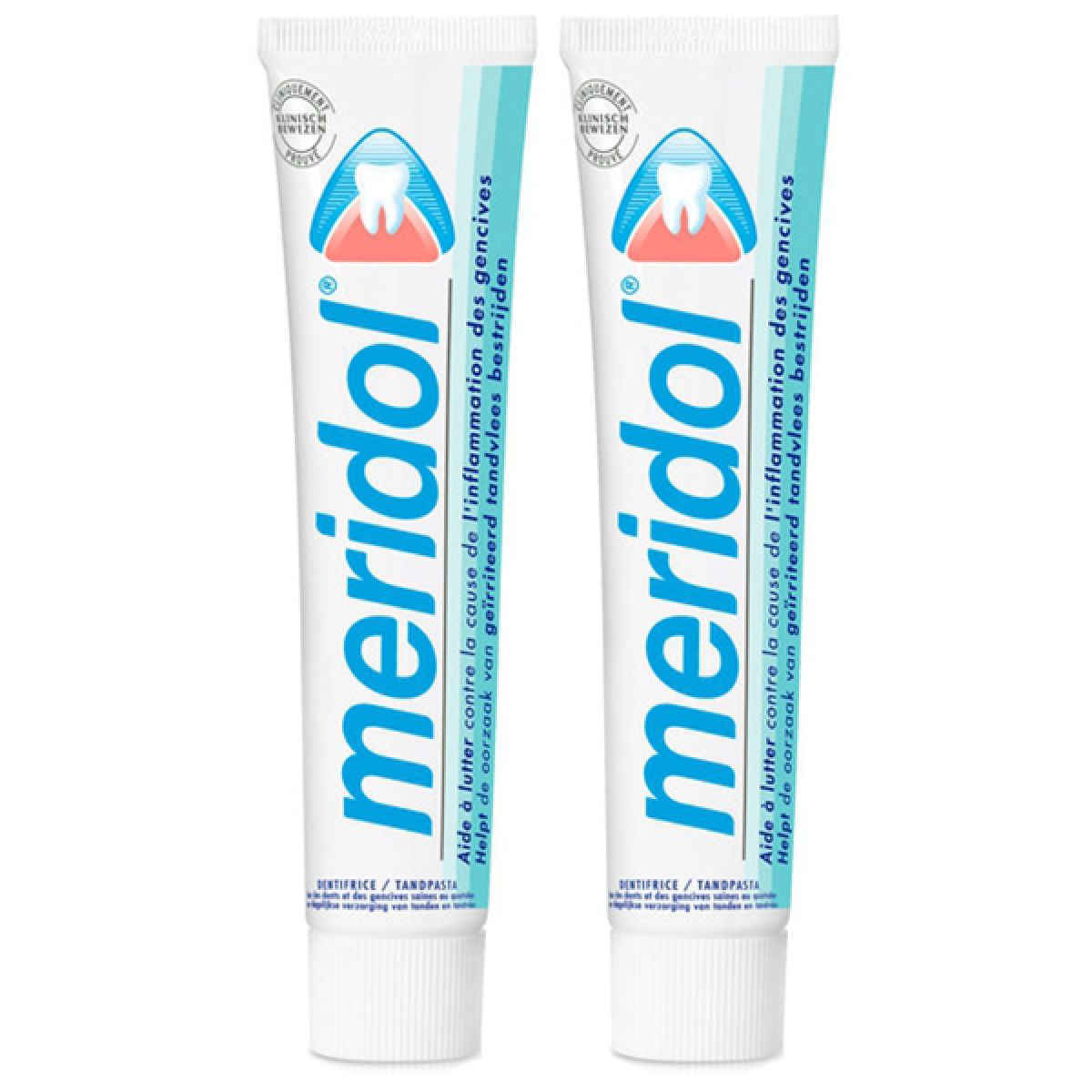 MÉRIDOL Dentifrice 2x75ml - Parapharmacie - Pharmarket