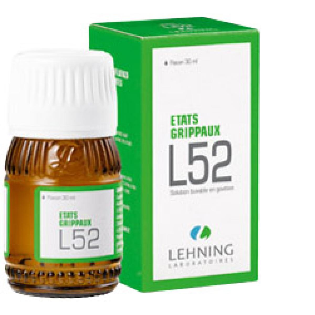 LEHNING L52 solution buvable 30ml - Médicaments - Pharmarket