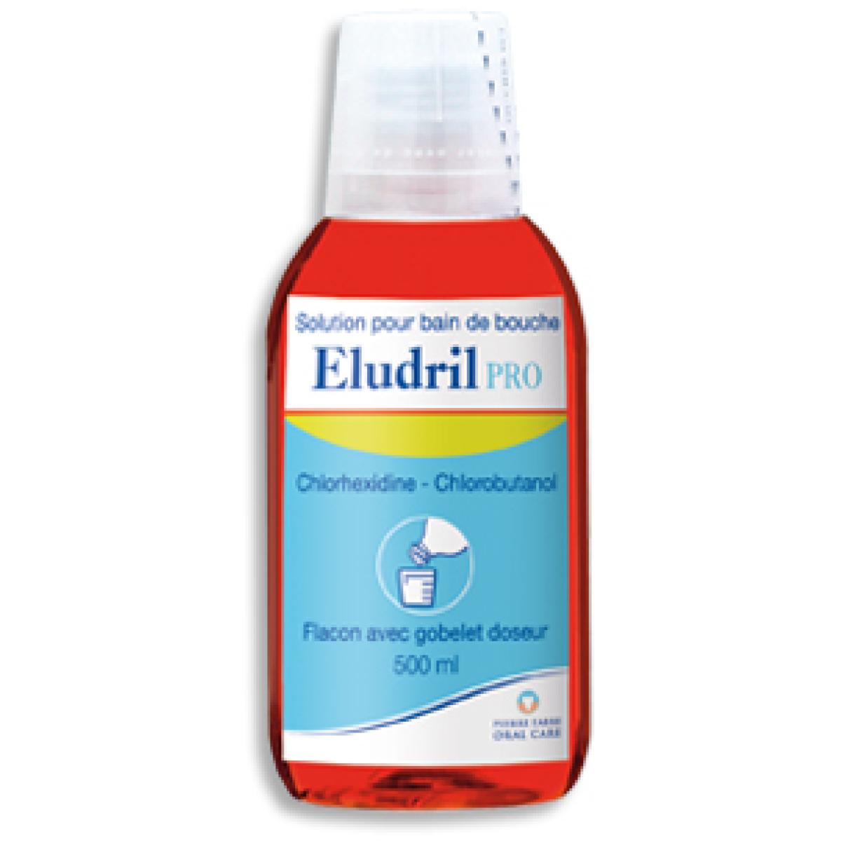 Eludril pro bain de bouche 500ml dans Problèmes buccaux / maux de ...