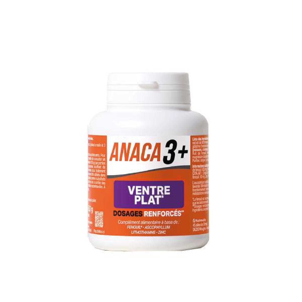 ANACA 3 Ventre plat 60 gélules - Parapharmacie - Pharmarket