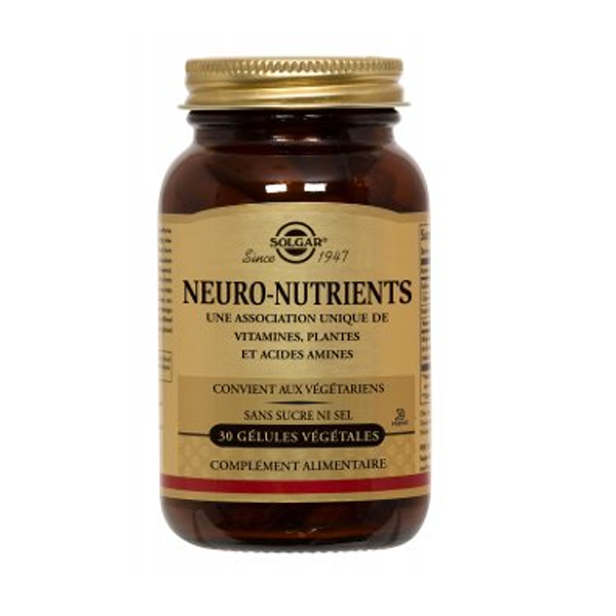 SOLGAR Neuro-nutrients 30 gélules végétales - Parapharmacie - Pharmarket