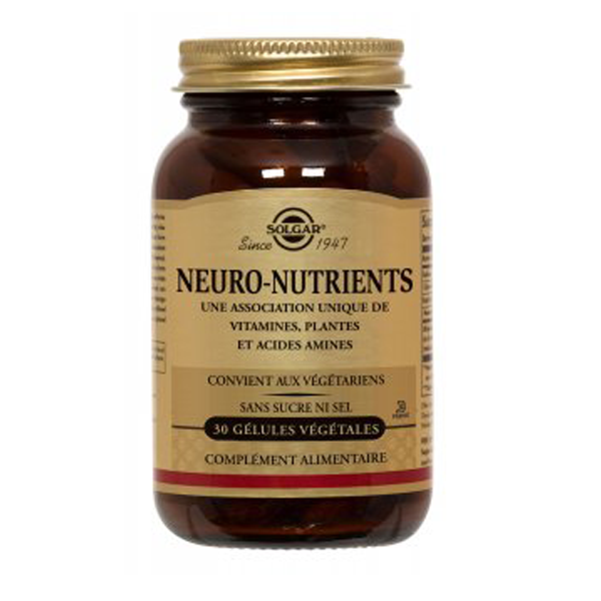 SOLGAR Neuro-Nutrients 60 gélules végétales - Parapharmacie - Pharmarket