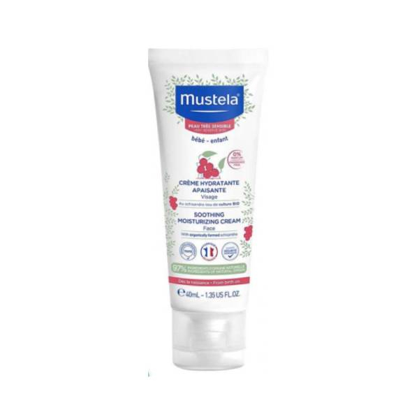 MUSTELA Bébé crème hydratante apaisante peau très sensible 40ml ...