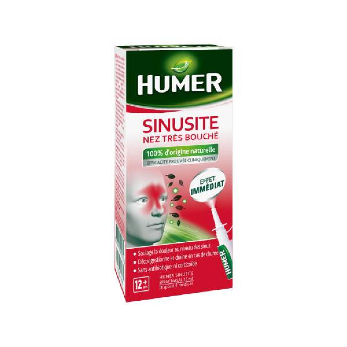 URGO Humer sinusite nez très bouché 15ml - Parapharmacie - Pharmarket