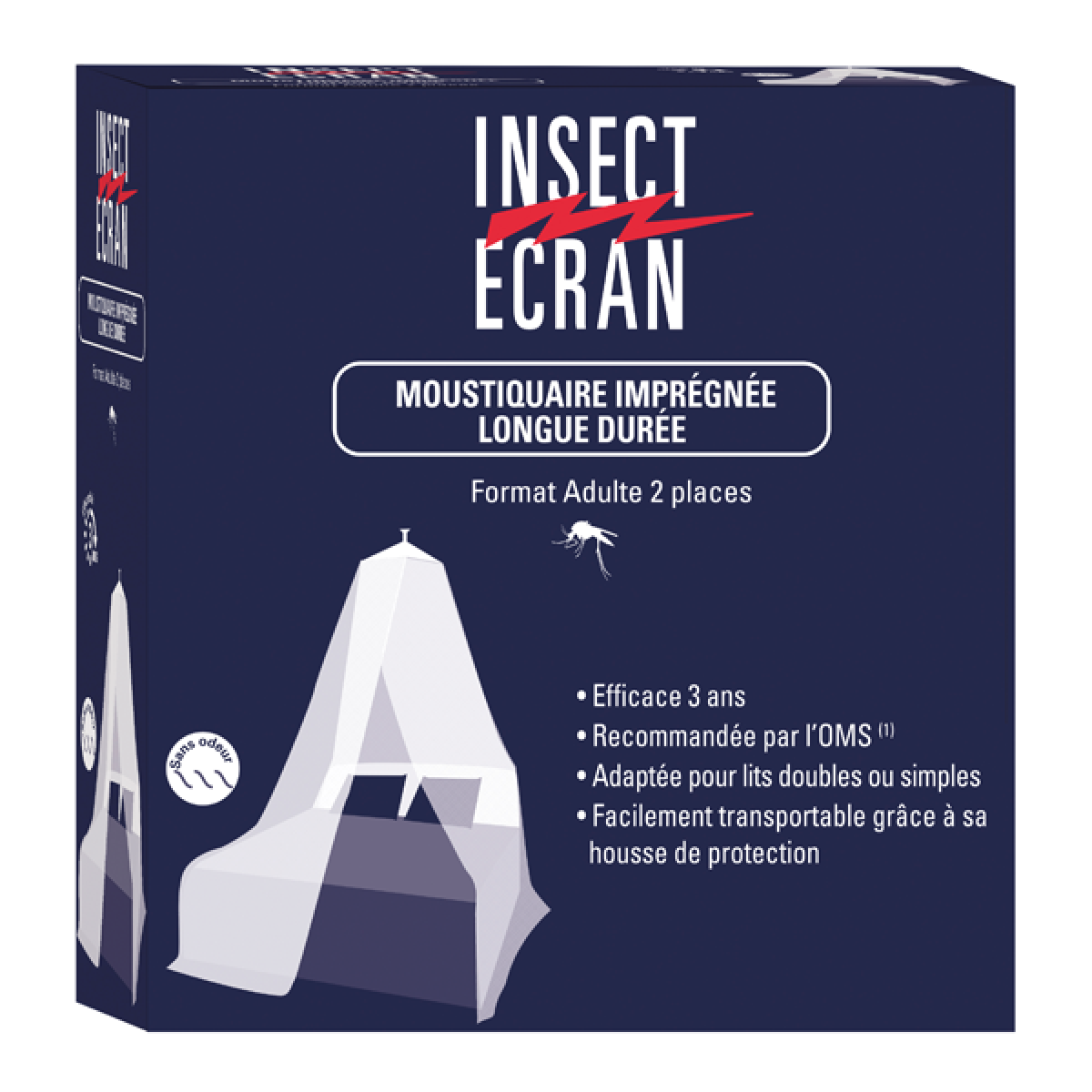 INSECT ECRAN Moustiquaire imprégnée adulte 1 unité - Parapharmacie ...