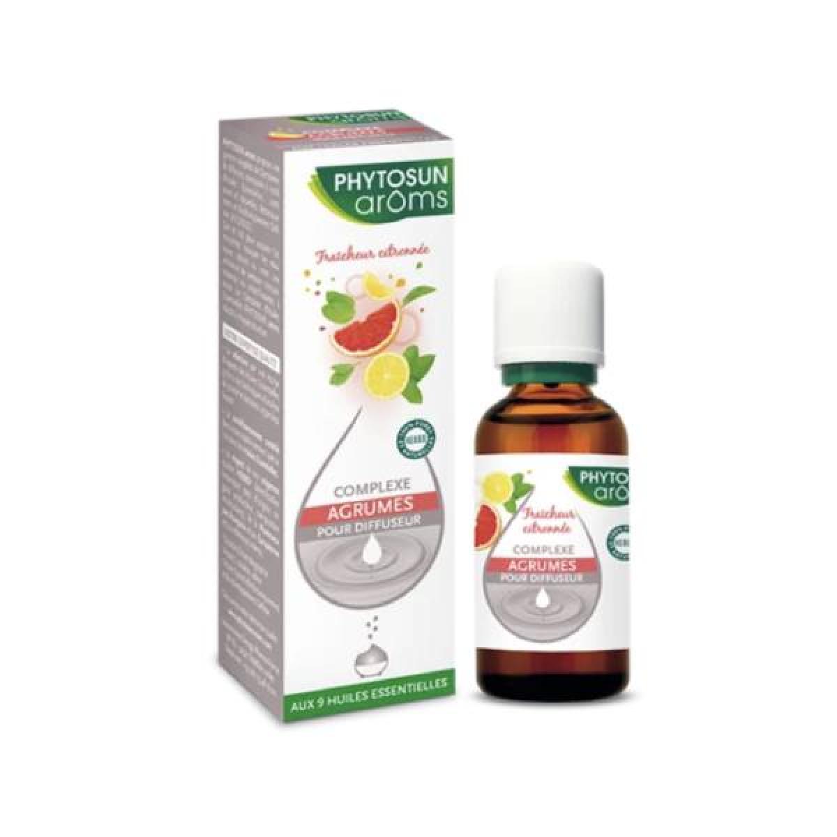 PHYTOSUN AROMS Complexe agrumes pour diffusion 30ml - Parapharmacie - Pharmarket