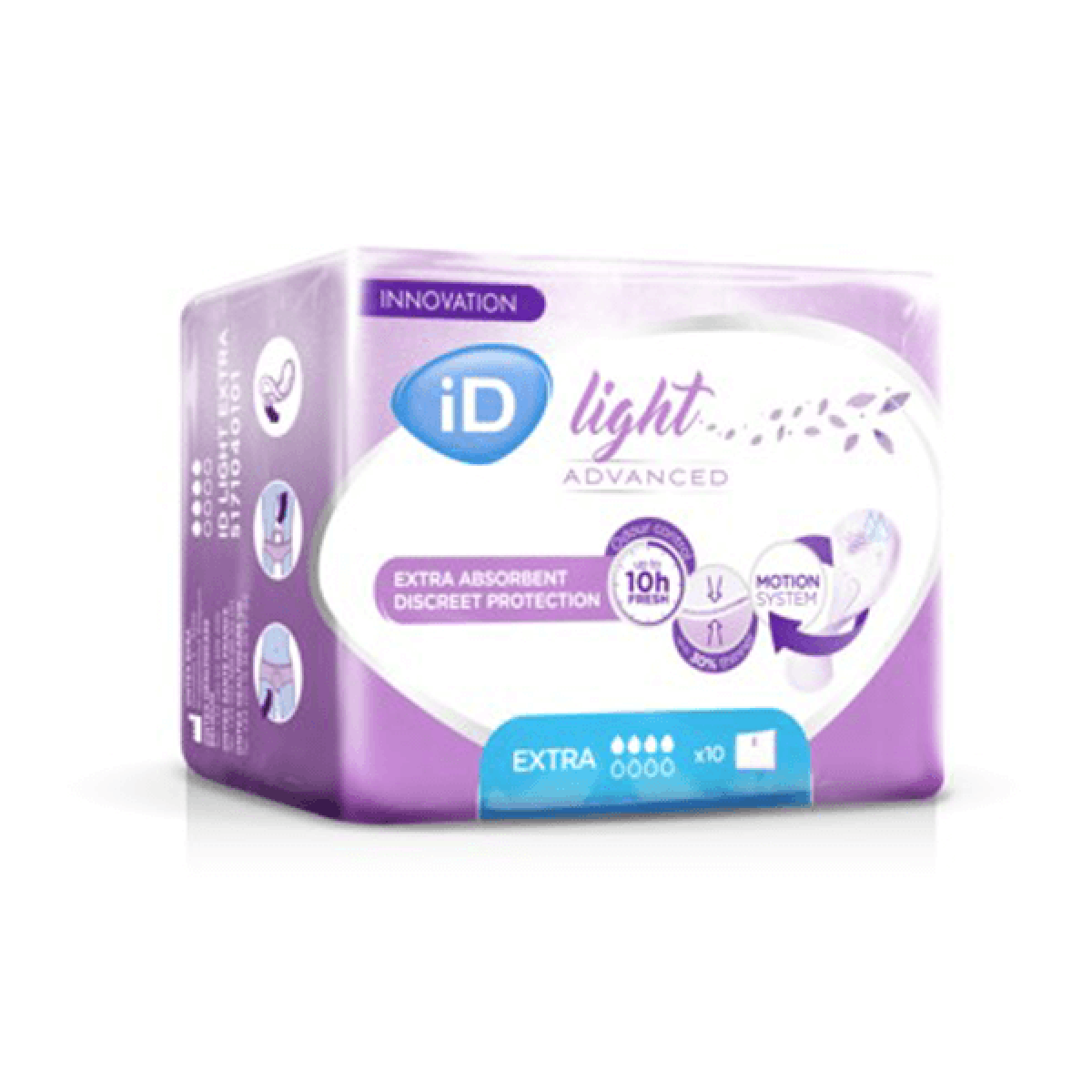 ONTEX iD light extra 10 unités - Parapharmacie - Pharmarket